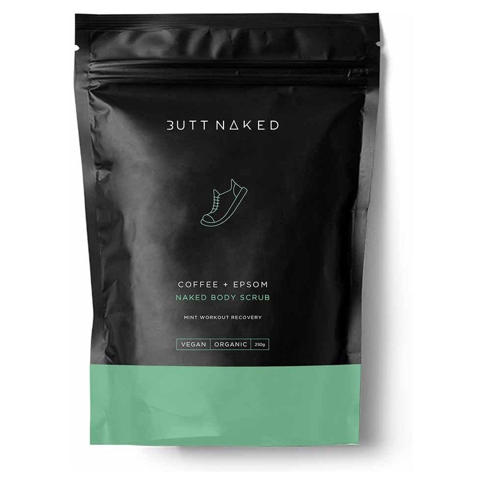 Butt Naked Body Scrub 250g Coffee Epsom Fresh Beauty Co