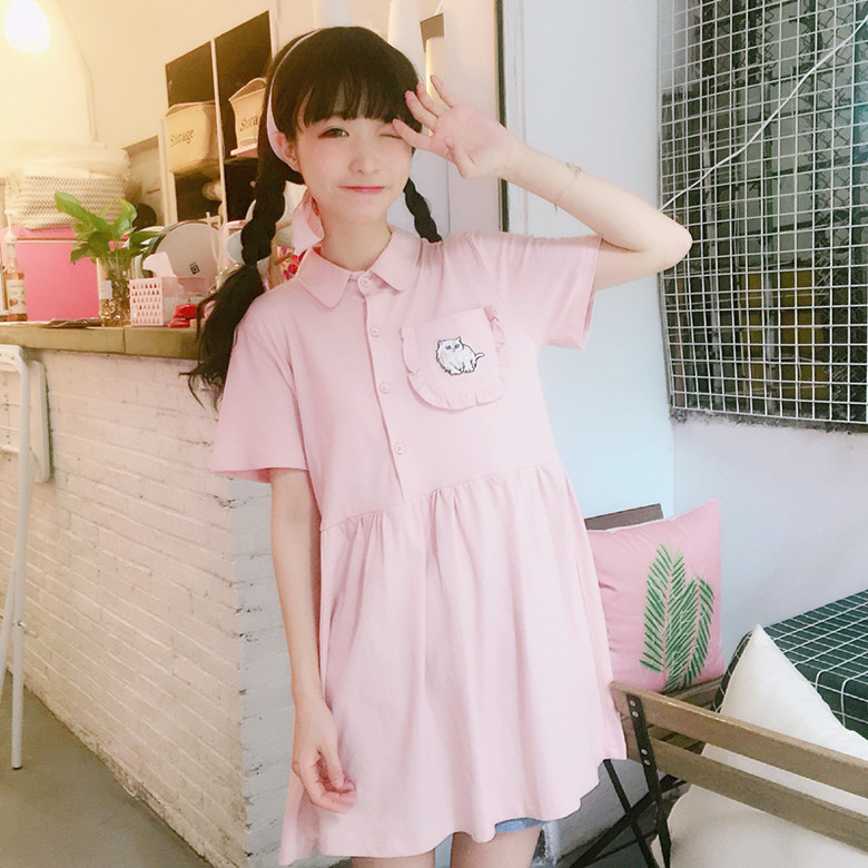 Kawaii Clothing Vestido Gato Cat Dress Wh488 Online Store Powered