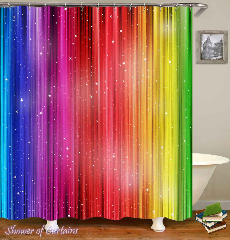 Glass Bottle Colorful Dyestuff Jump Dance Waterproof Bathroom Fabric