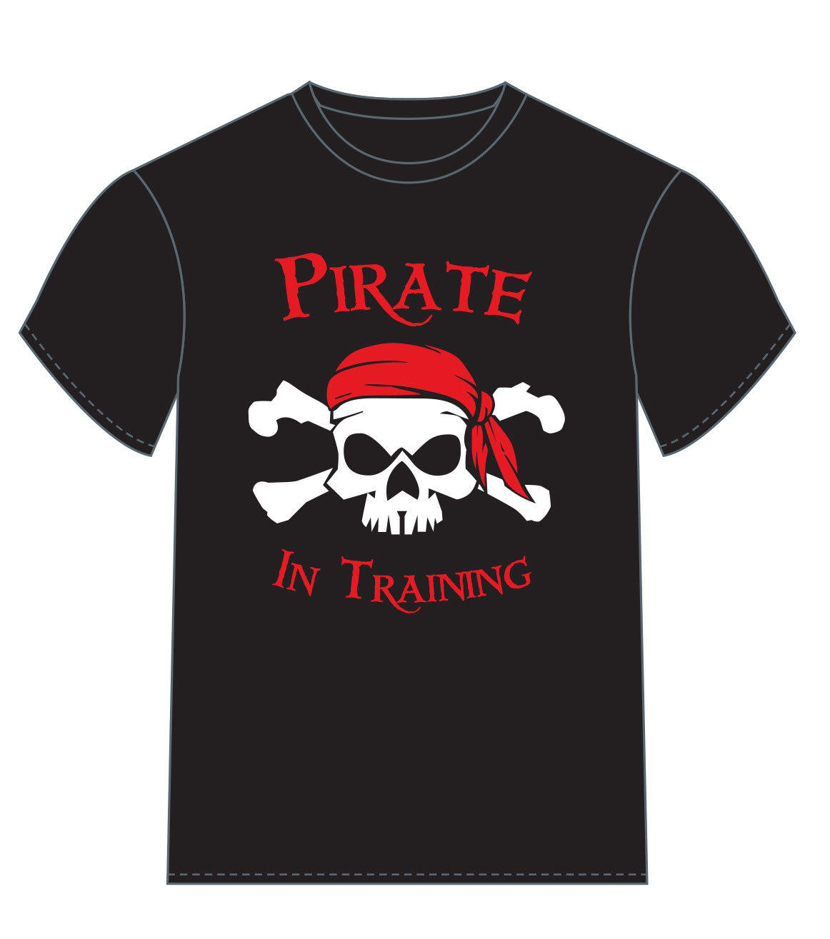 Pirate In Training T Shirt Pirate Fashions