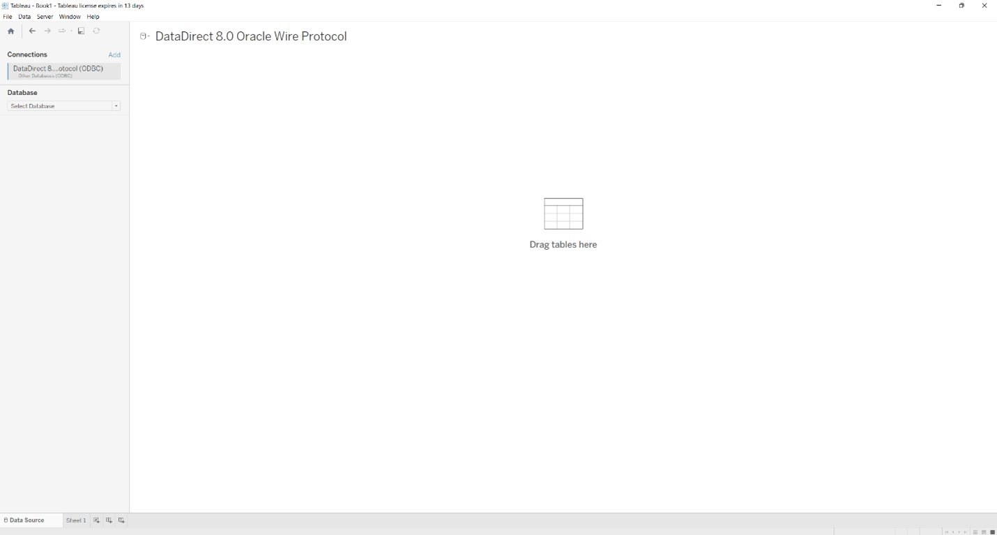 How To Build Tableau Reports On Oracle Data Using The Datadirect Oracle Driver For Odbc