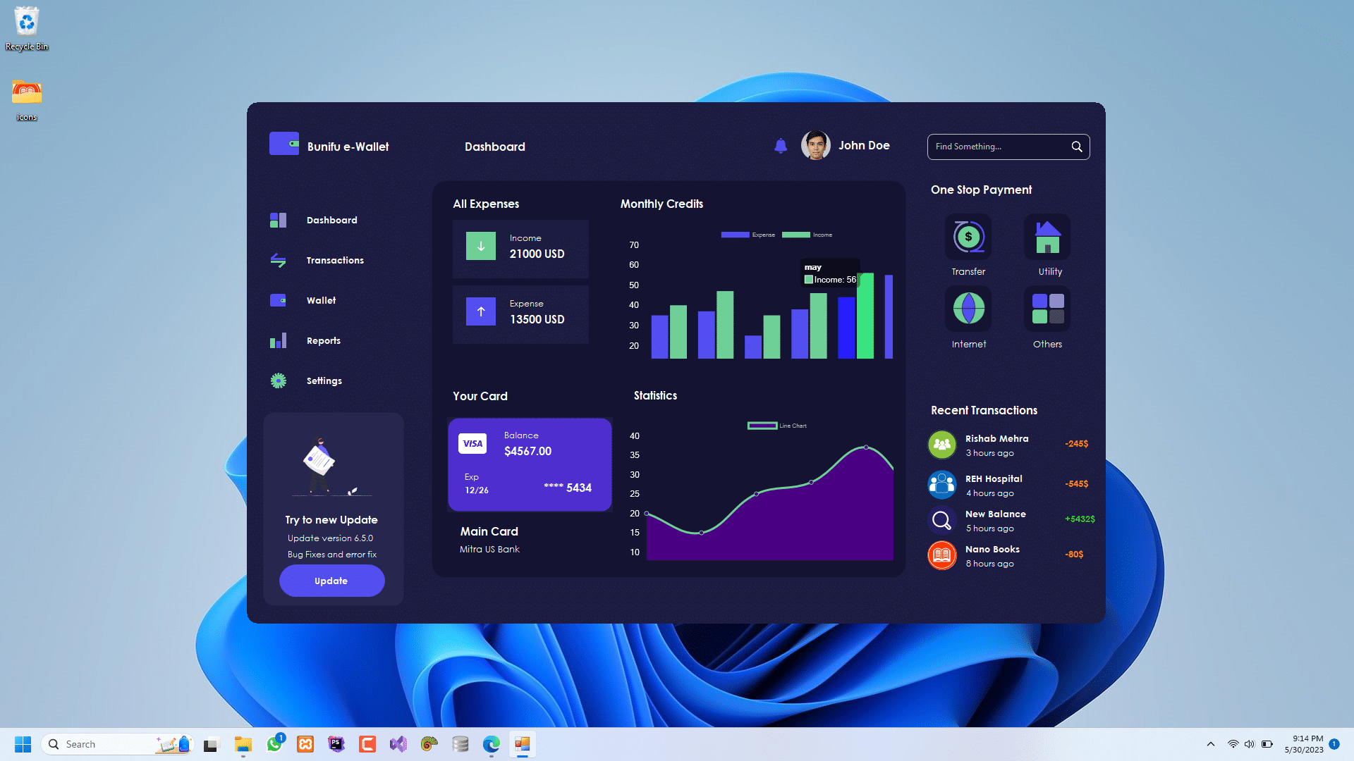 C Windows Forms Application Archives Bunifu Framework Stylish And