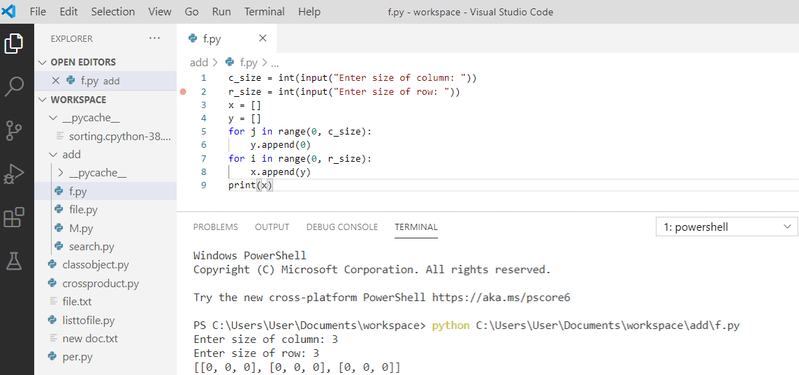 How To Make A Matrix In Python Python Guides