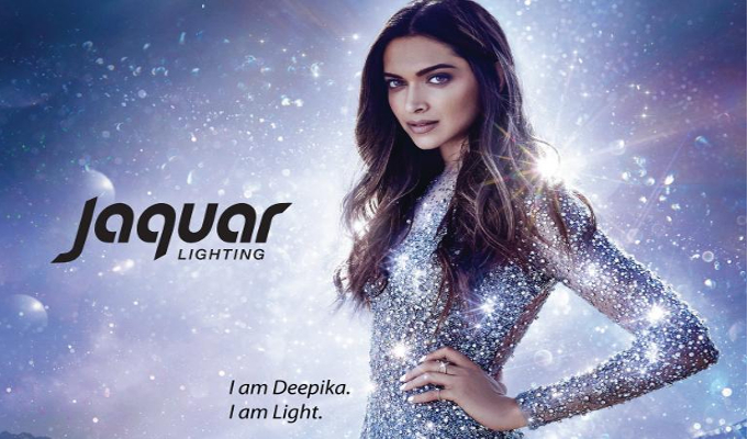 Jaquar Lighting Signs Deepika Padukone As Brand Ambassador
