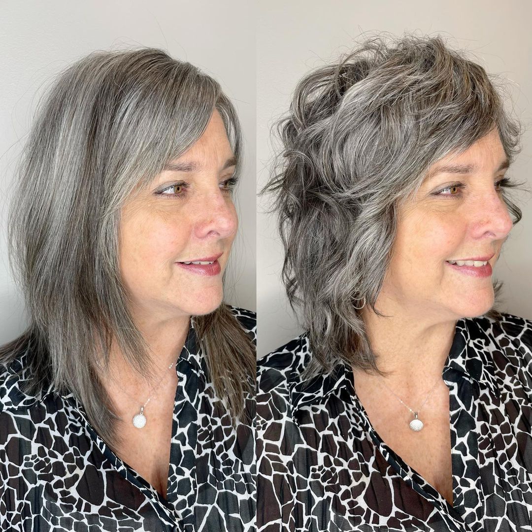 30 Rejuvenating Shag Haircuts For Women Over 60 In 2025