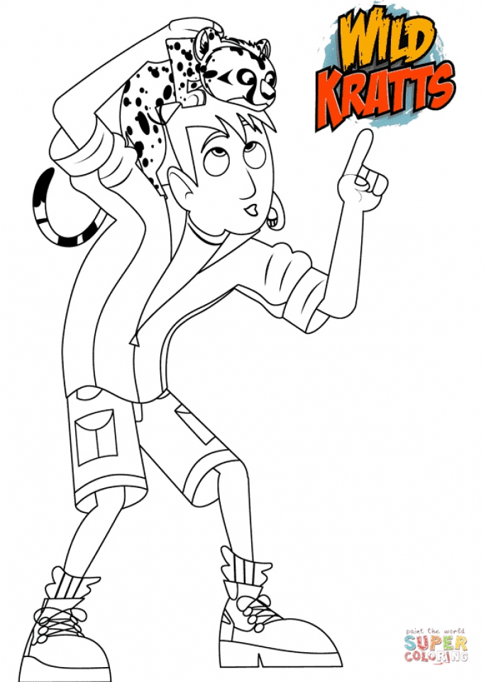 Printable Wild Kratts Coloring Pages Printable World Holiday