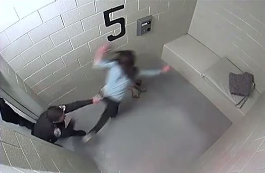 Video Shows Horrific Moment Cop Shoves Woman Face First Into Concrete