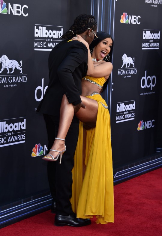 Cardi B And Offset Share Steamy Kisses At Billboard Music Awards 2019