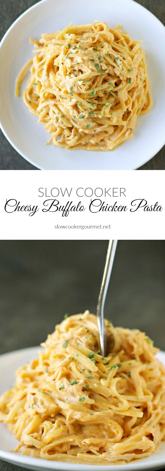 Slow Cooker Cheesy Buffalo Chicken Pasta Slow Cooker Gourmet