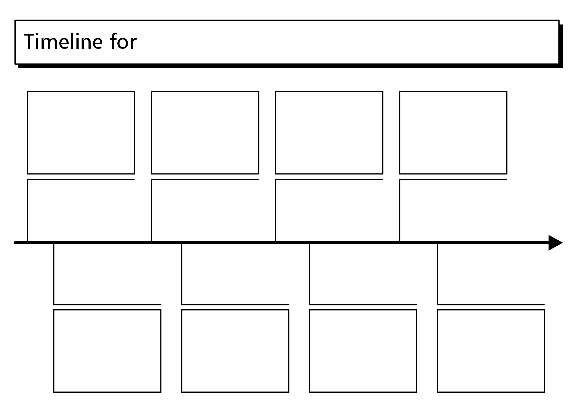Blank Timeline Blank Timeline Printable Free Printable Templates