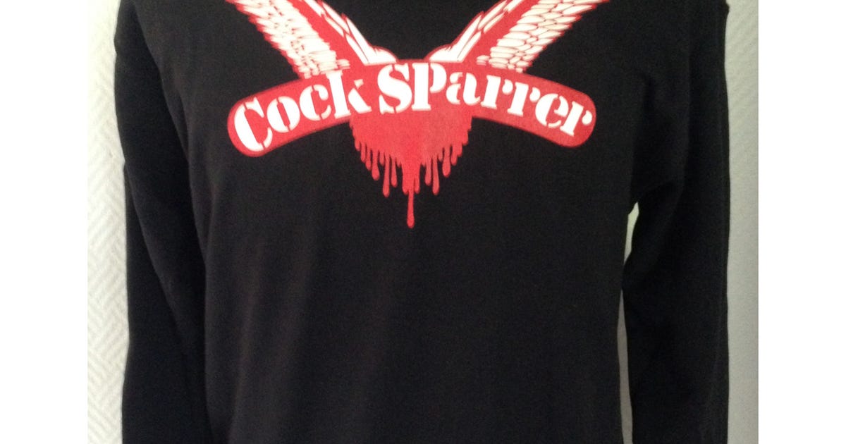 Sweat Cock Sparrer Wings Black Clothes Shop Cock Sparrer