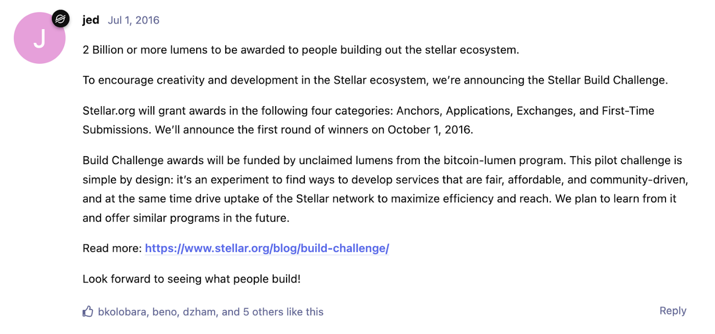La Historia Del Stellar Community Fund Haciendo Stellar